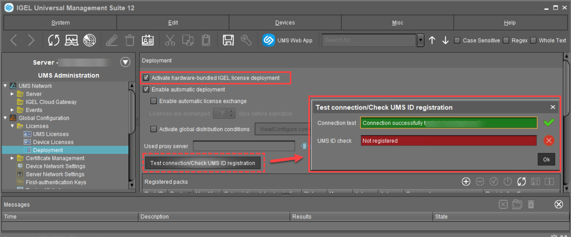 Deployment - Deploying Licenses through the IGEL UMS